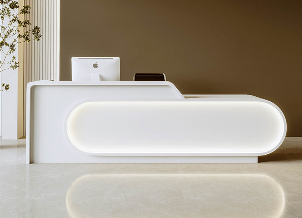 Curved Reception Desk - WANBEST Professional manufacturer