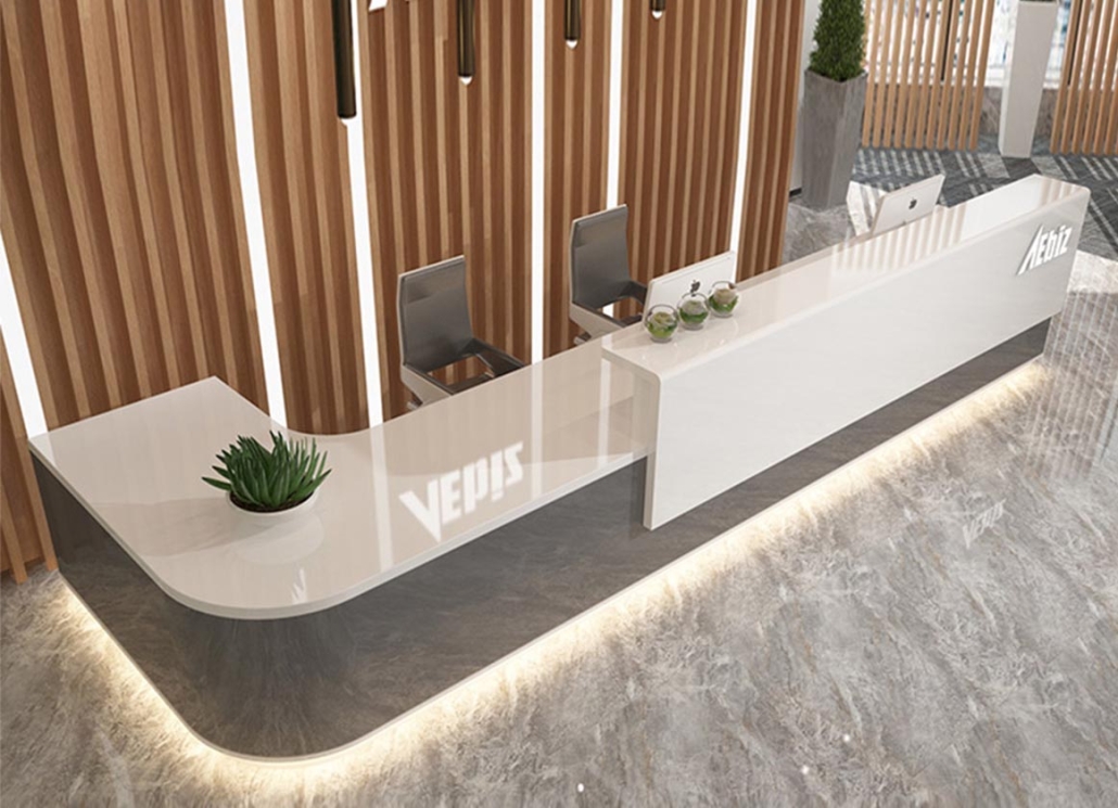 Curved Reception Desk - WANBEST Professional manufacturer